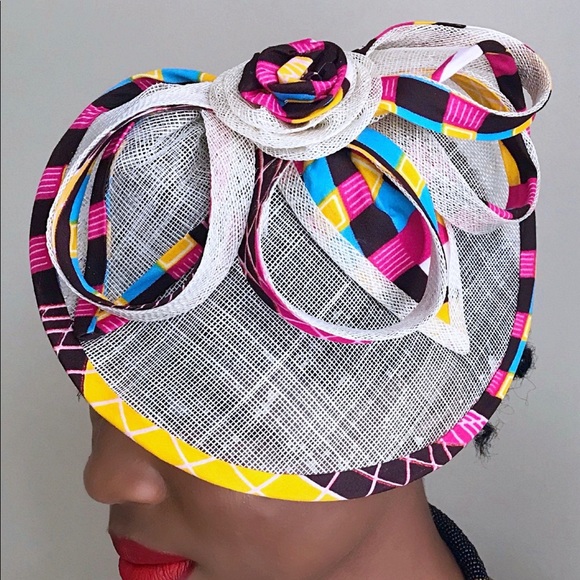 Accessories | African Print Dashiki Fascinator Head Gear | Poshmark